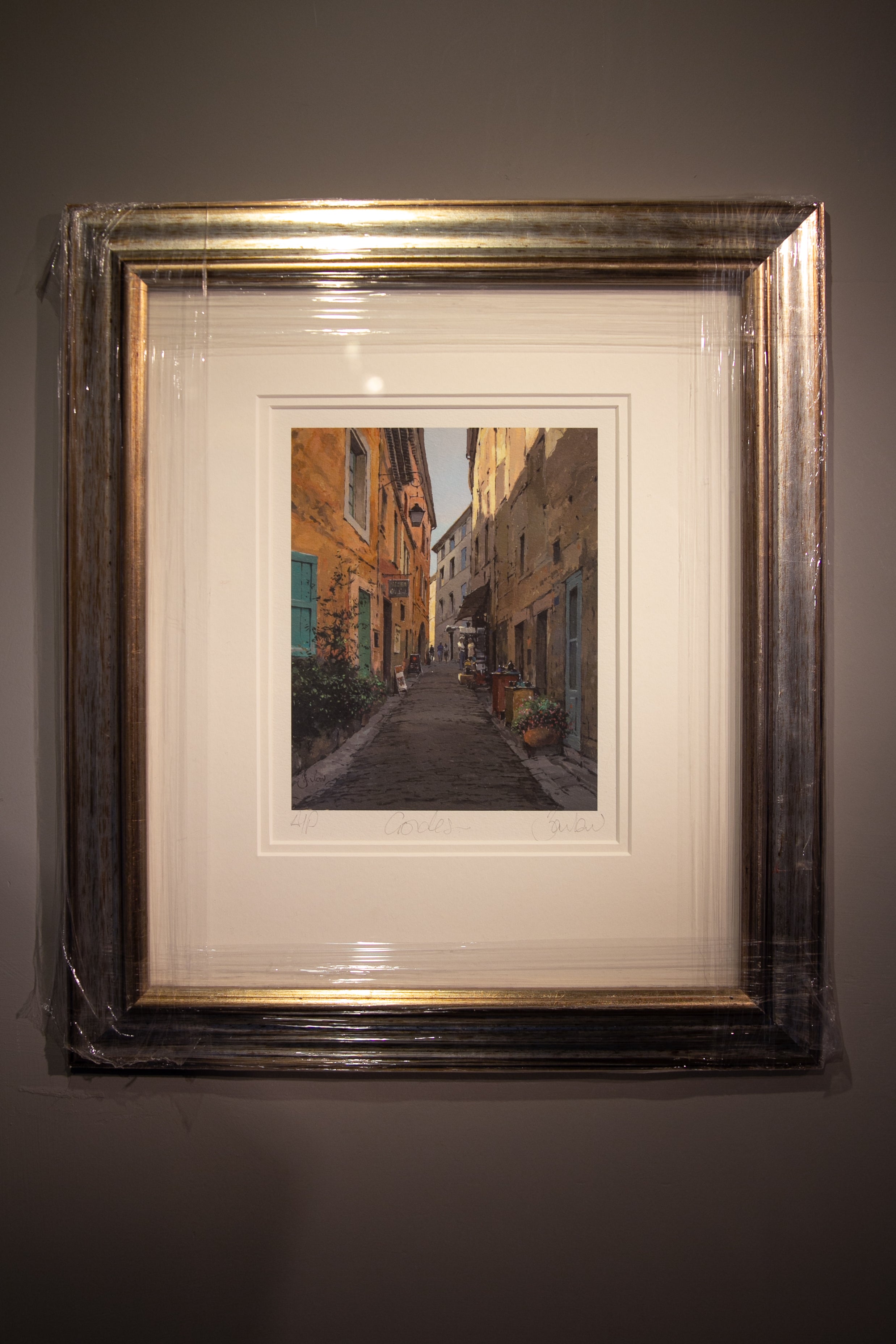 Gordes Provence, The Lost Town - Paper 18 x 14cm – Barlow Fine Art