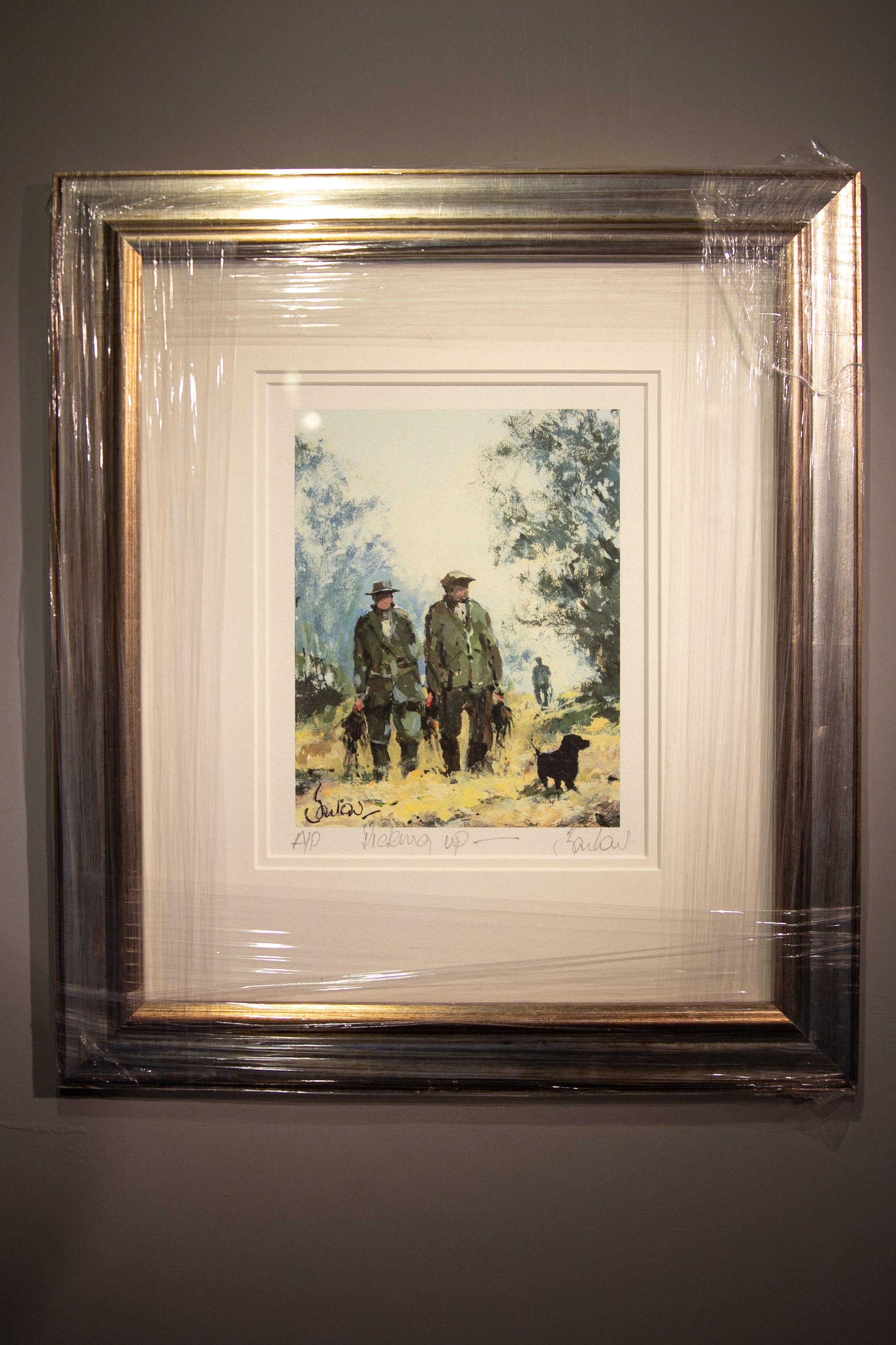 Picking Up - Paper 18 x 14cm – Barlow Fine Art