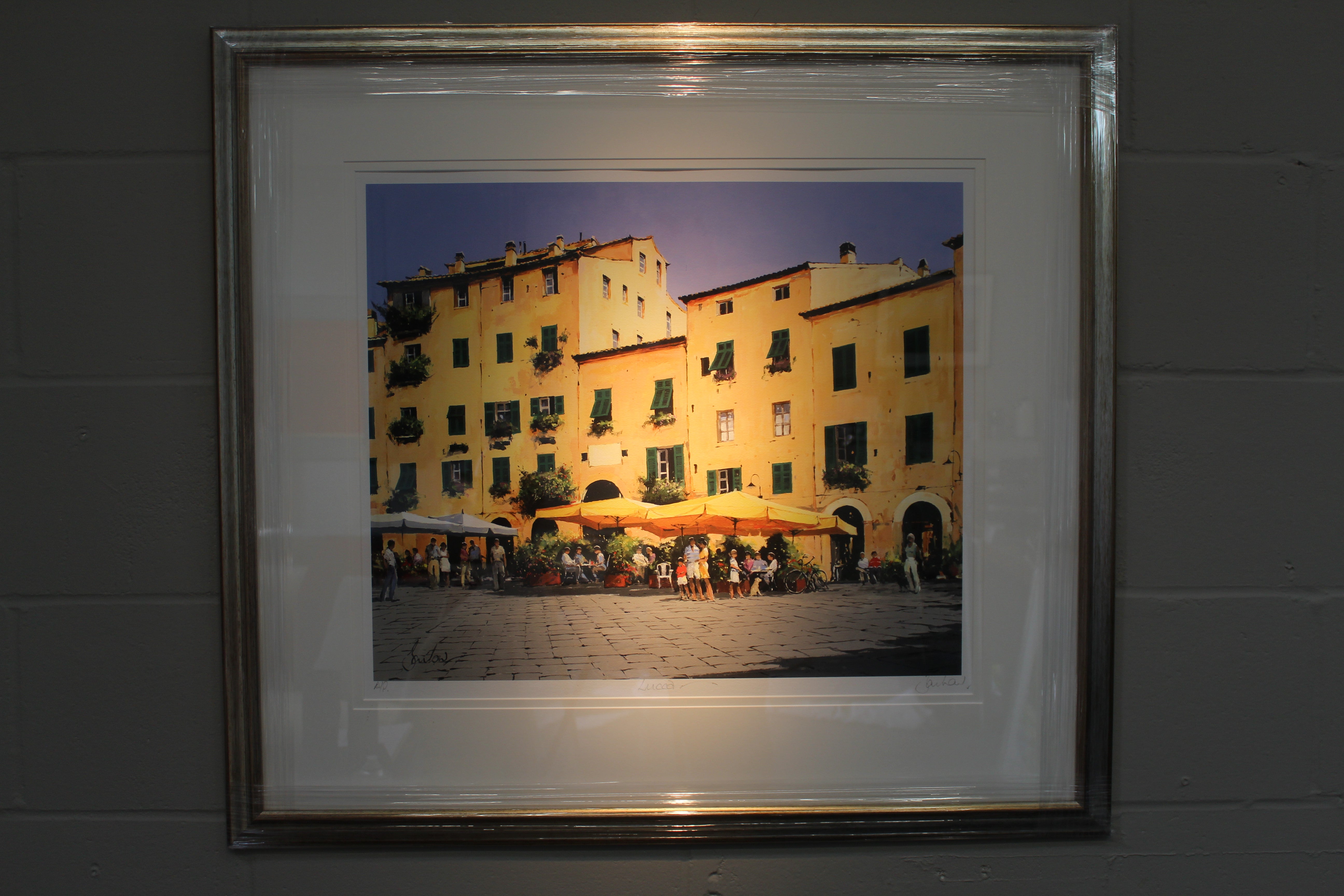 Lucca (Artist's Proof) - Paper 50 x 60cm - Framed – Jeremy Barlow Fine Art
