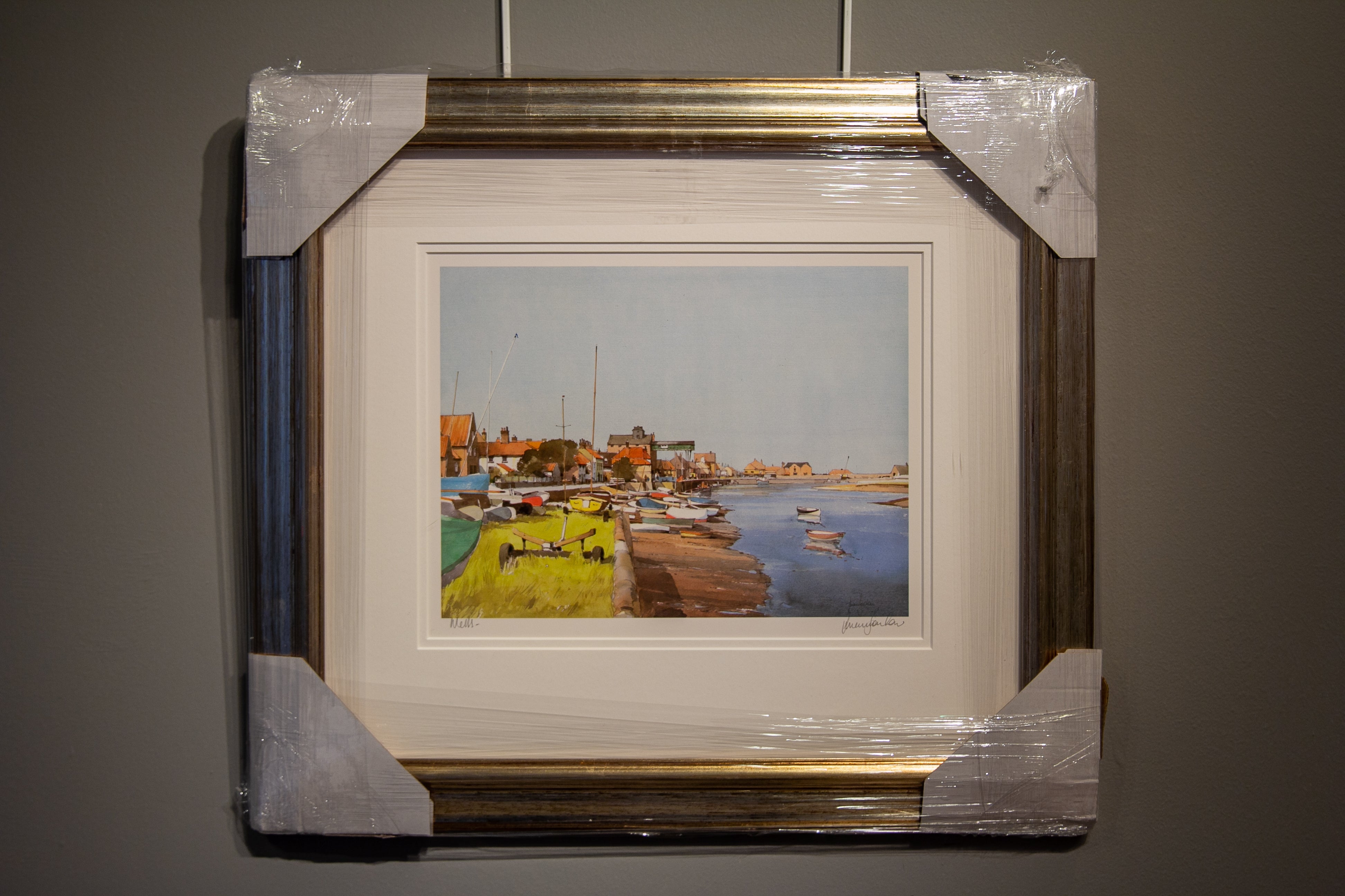 Wells - Paper 19 x 25cm - Framed – Barlow Fine Art