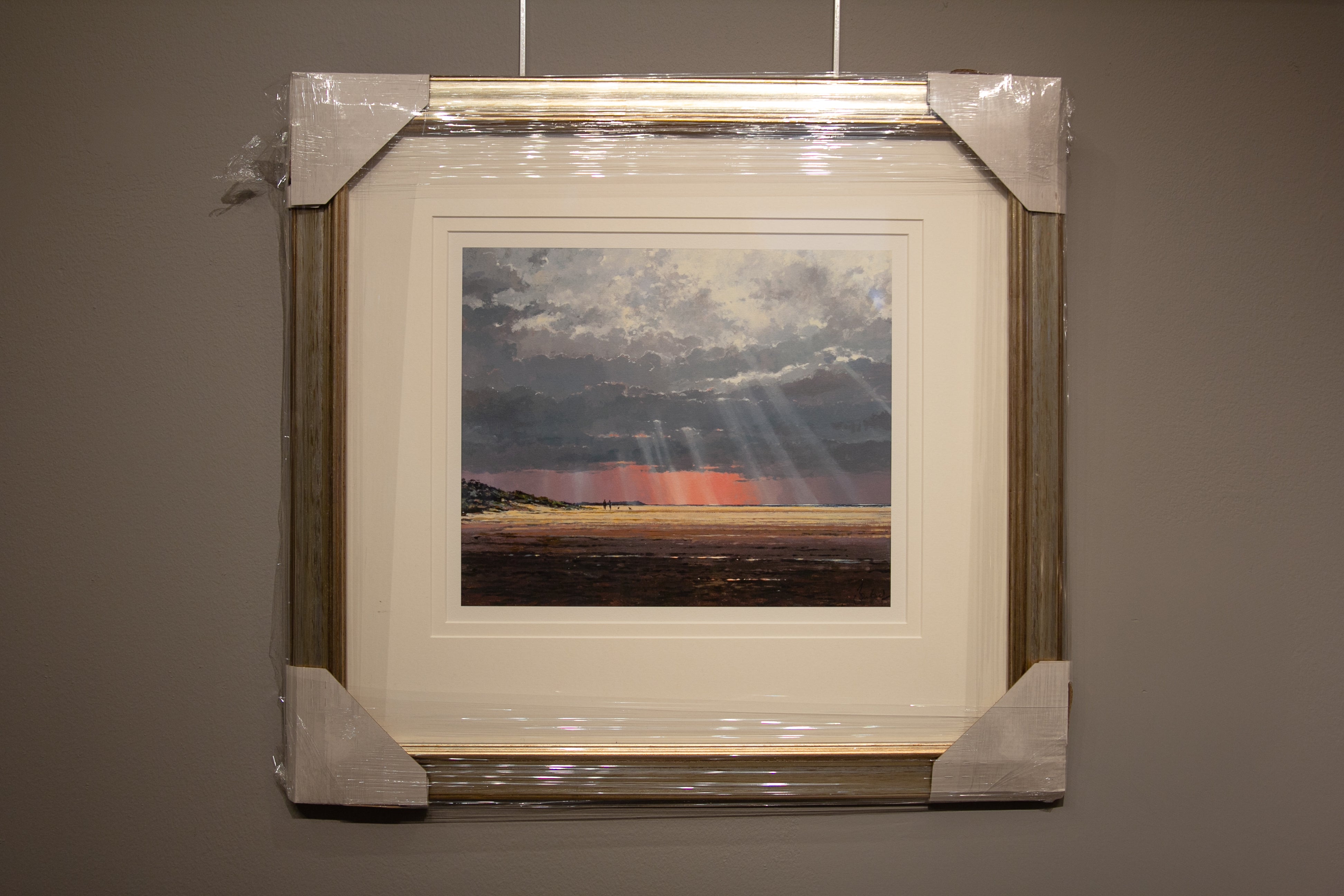 Silver Sky, Holkham - Paper 25 x 30cm - Framed – Barlow Fine Art