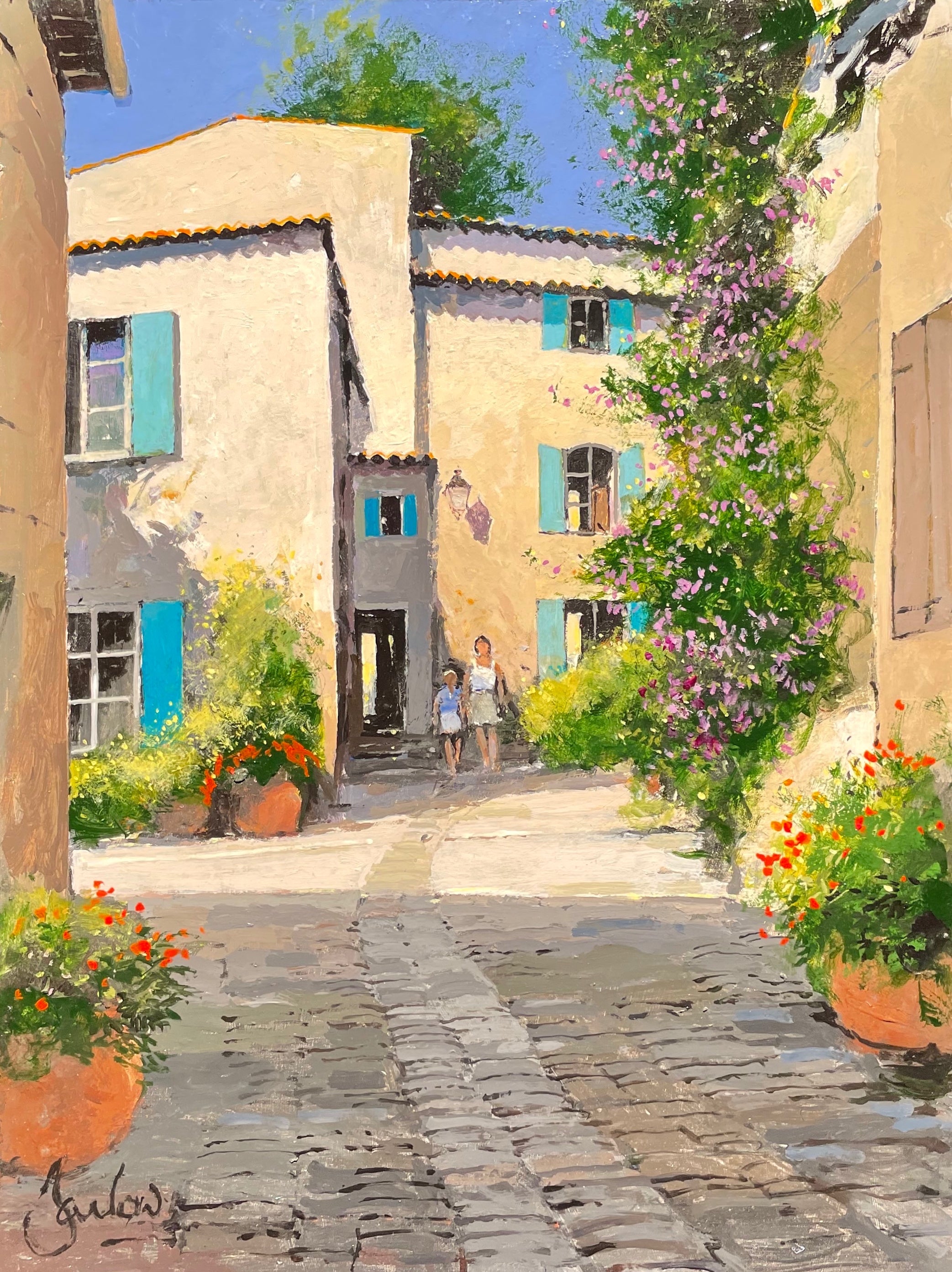 Grimaud, Provence – Barlow Fine Art
