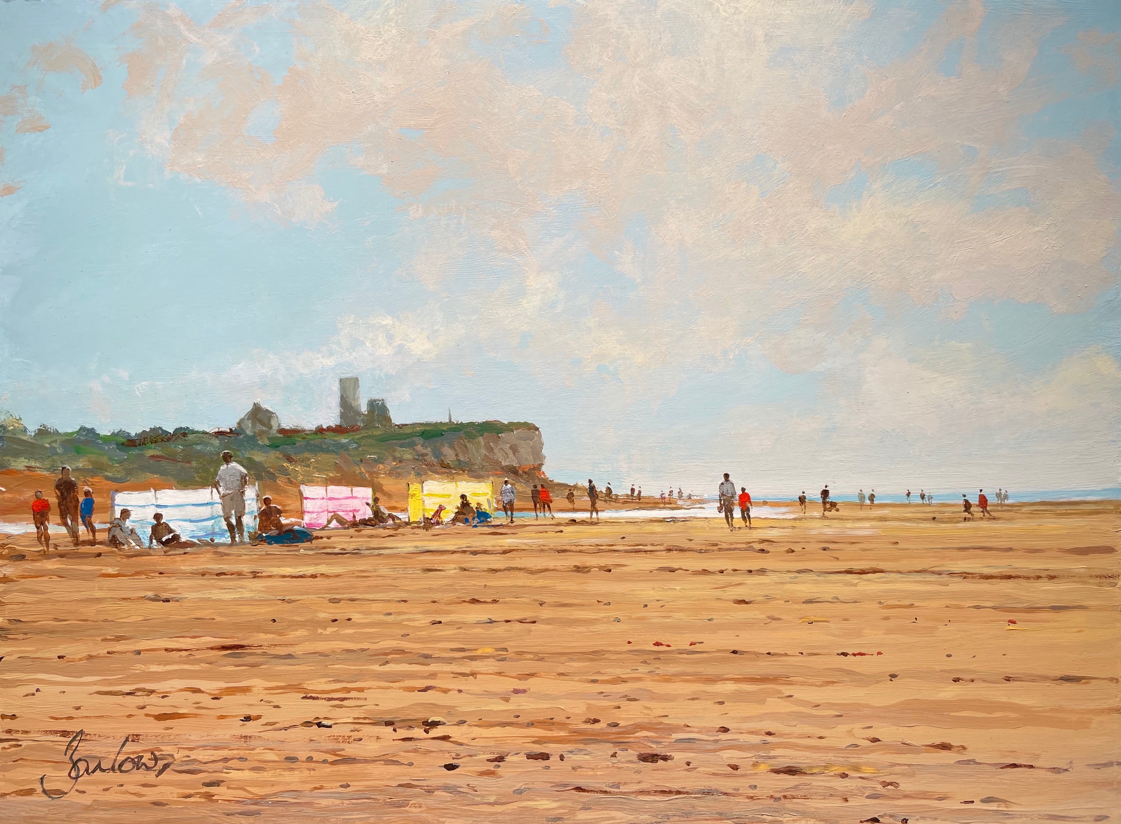 Old Hunstanton Beach – Barlow Fine Art