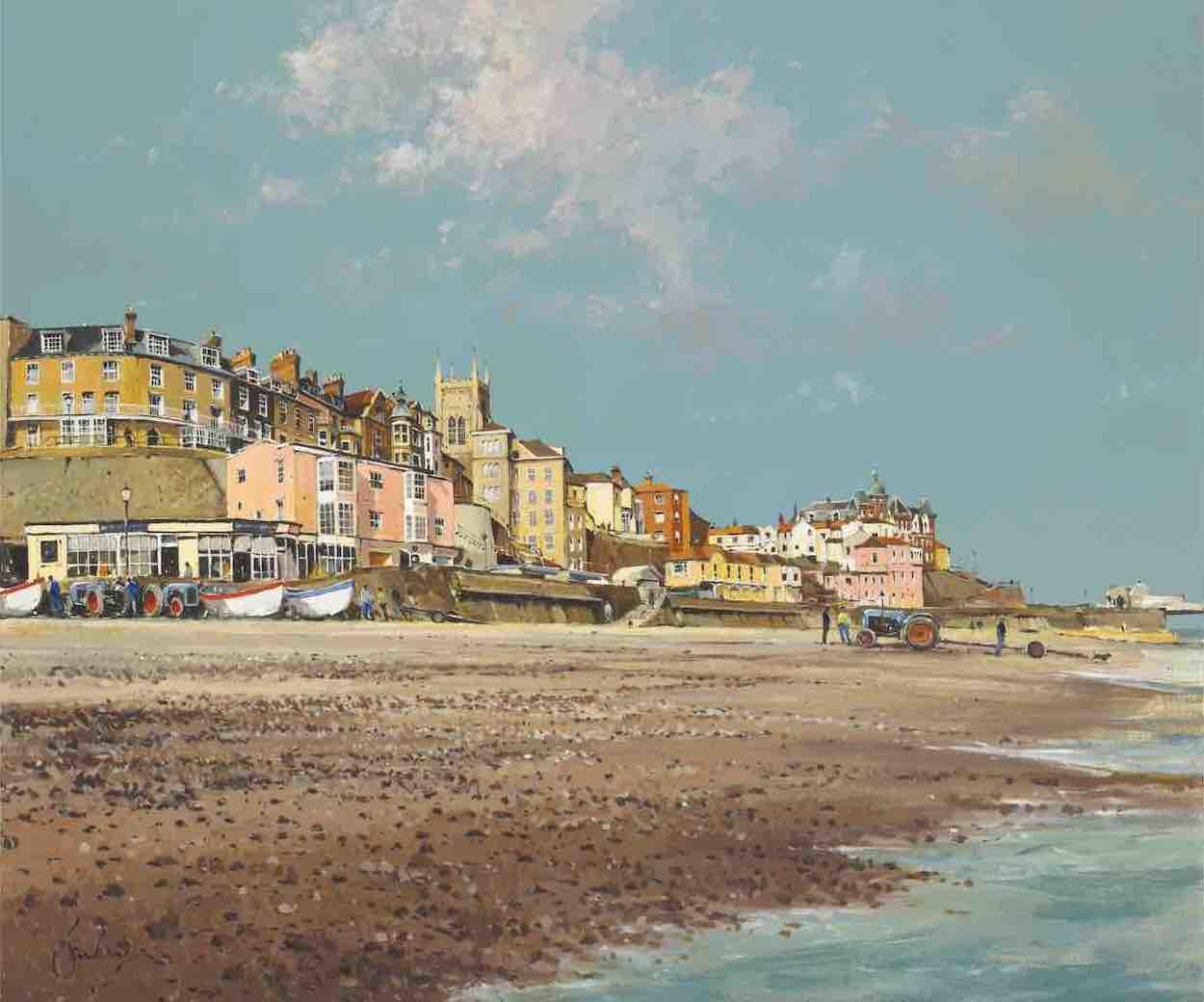 Cromer From The Beach – Barlow Fine Art